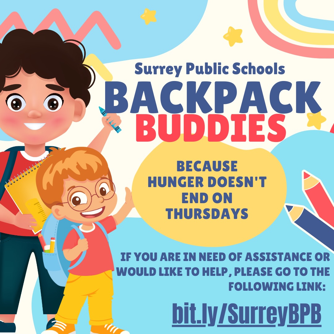 BackPack Buddies | Surrey High School