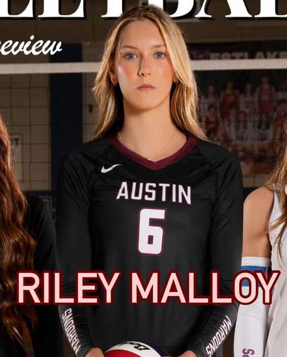Austin High’s Riley Malloy Graces Cover of Centex Volleyball Preview ...