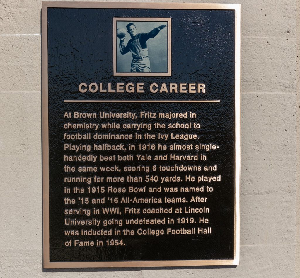 1912 Lane Tech High School Alumnus Frederick Douglass “Fritz” Pollard ...