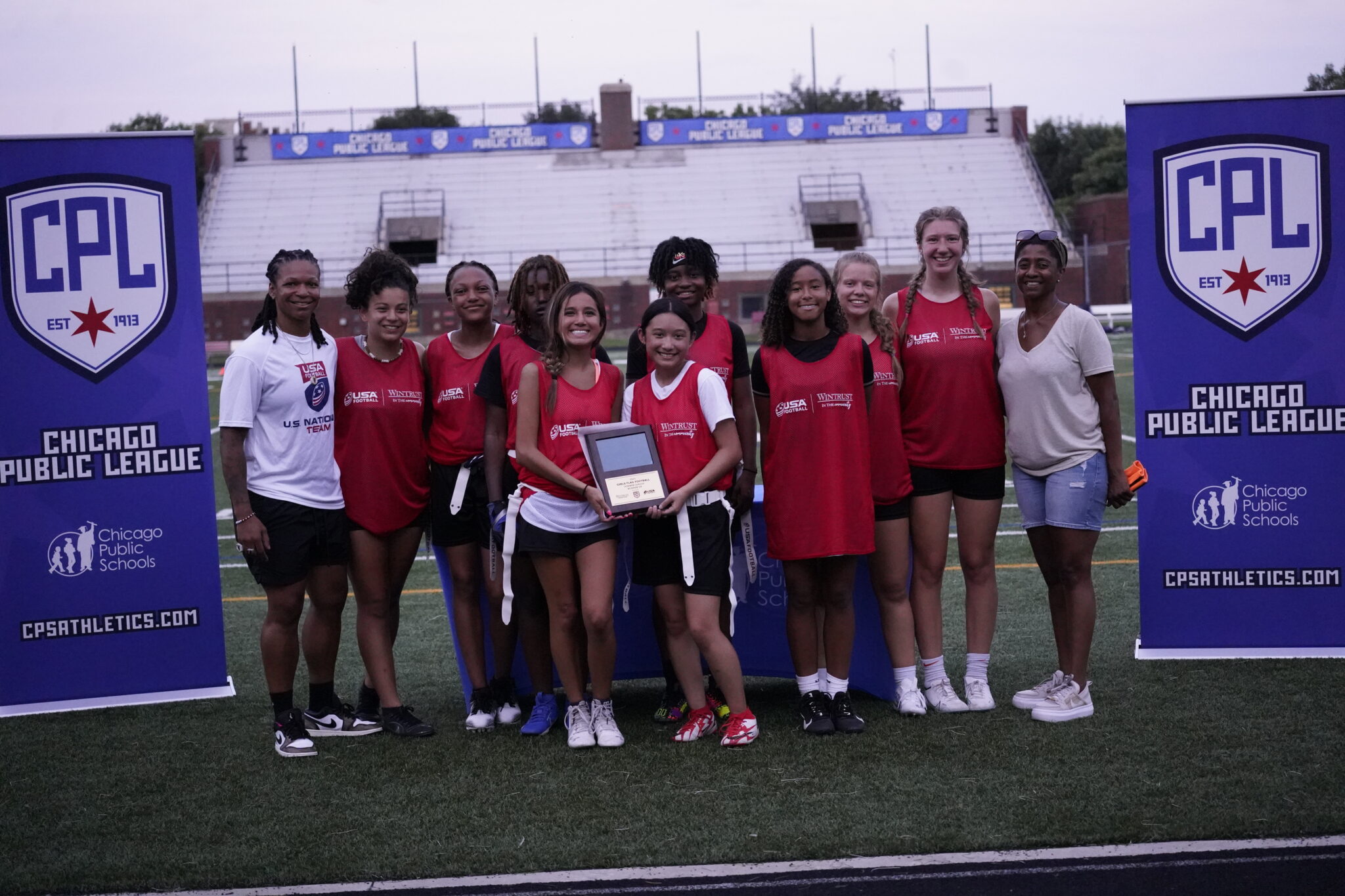 First-Ever CPL Girls Flag Football Summer League Title Goes to King ...