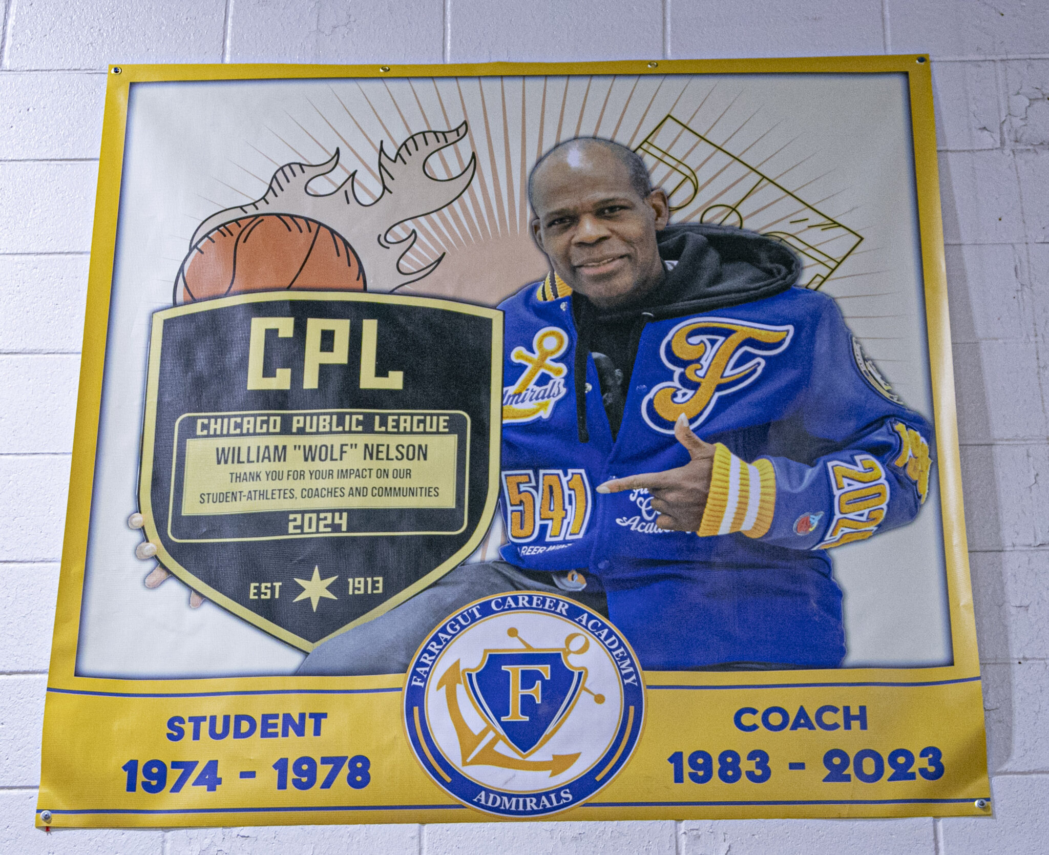 Farragut honors Wolf Nelson by renaming gym after legendary coach ...