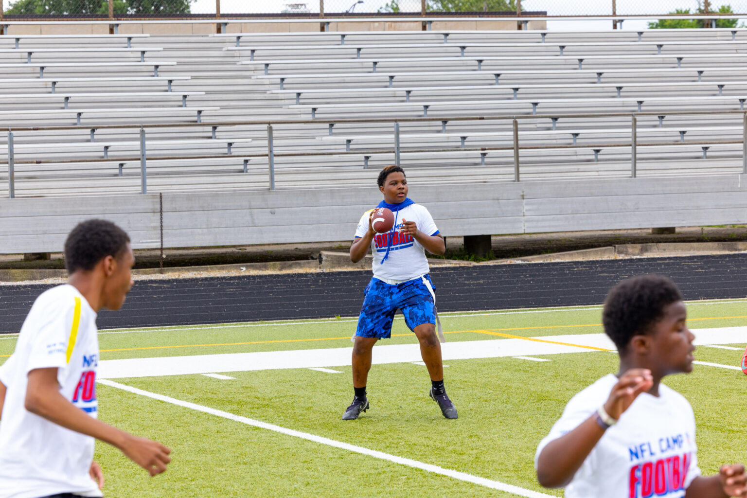 Photo gallery: NFL Foundation First Down Football Camp - Chicago Public ...