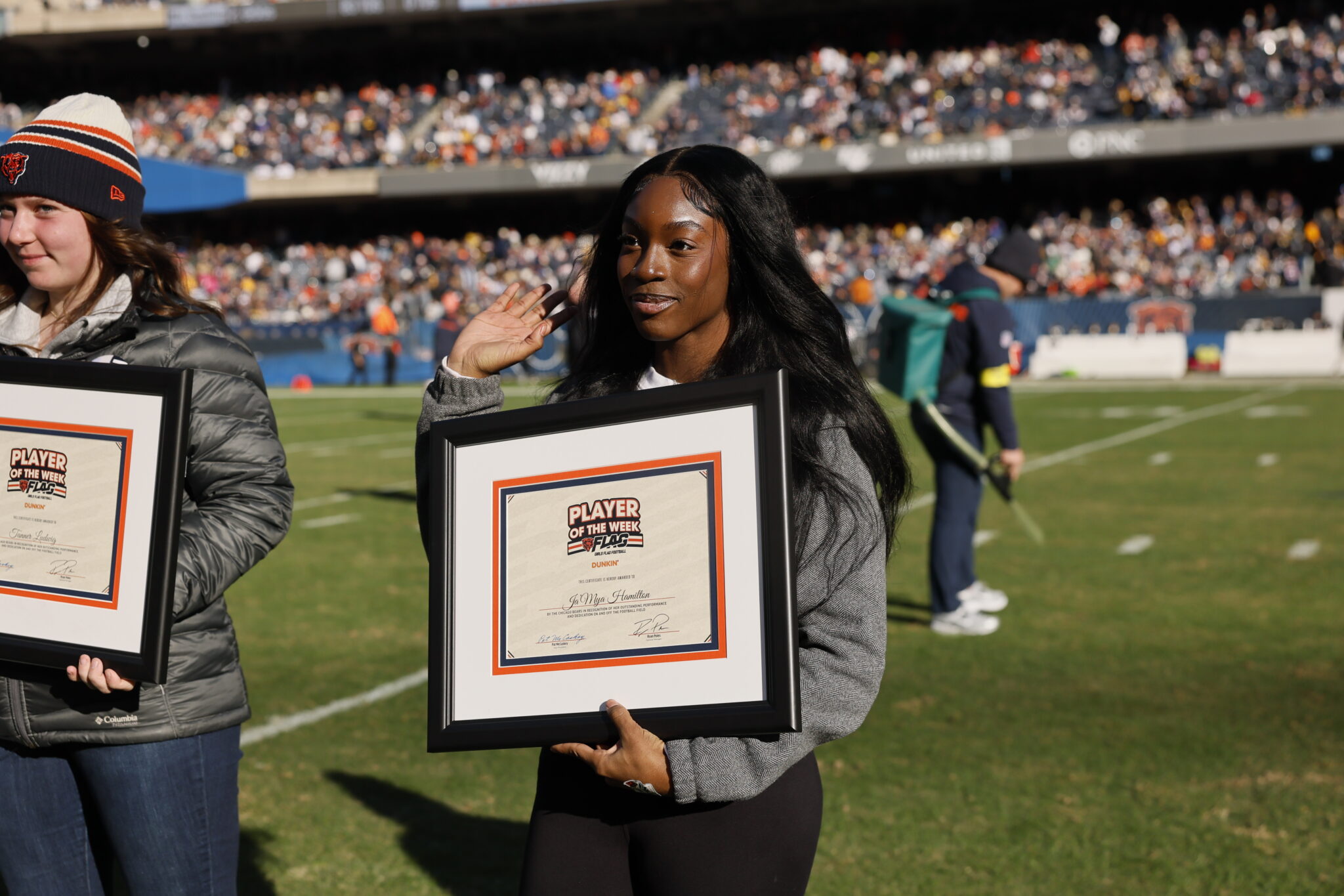 Chicago Bears Flag Football Coach/Player of Year Honors - Chicago ...