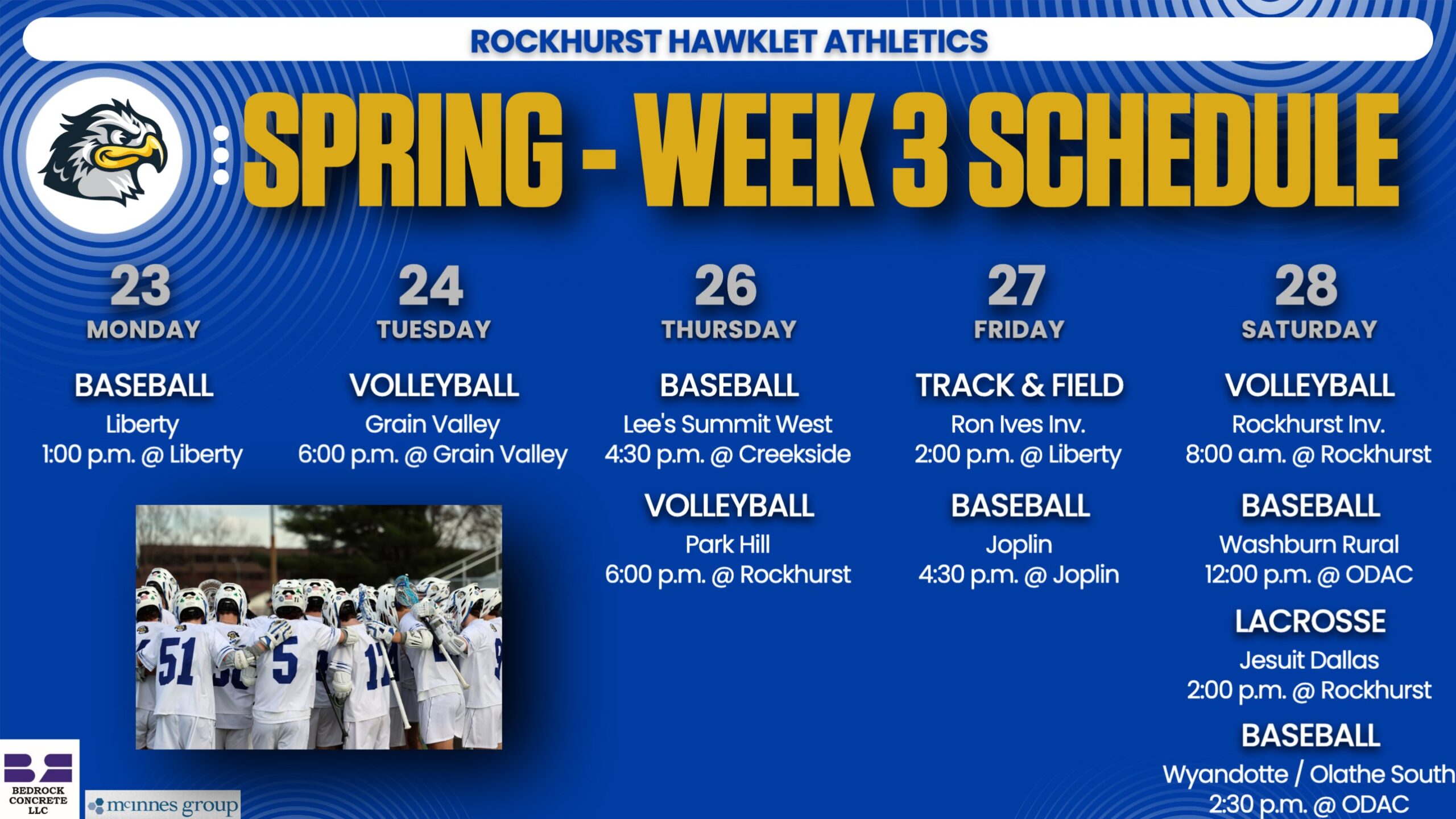 This Week in Rockhurst Athletics: Week of March 23-March, 29 2026 ...