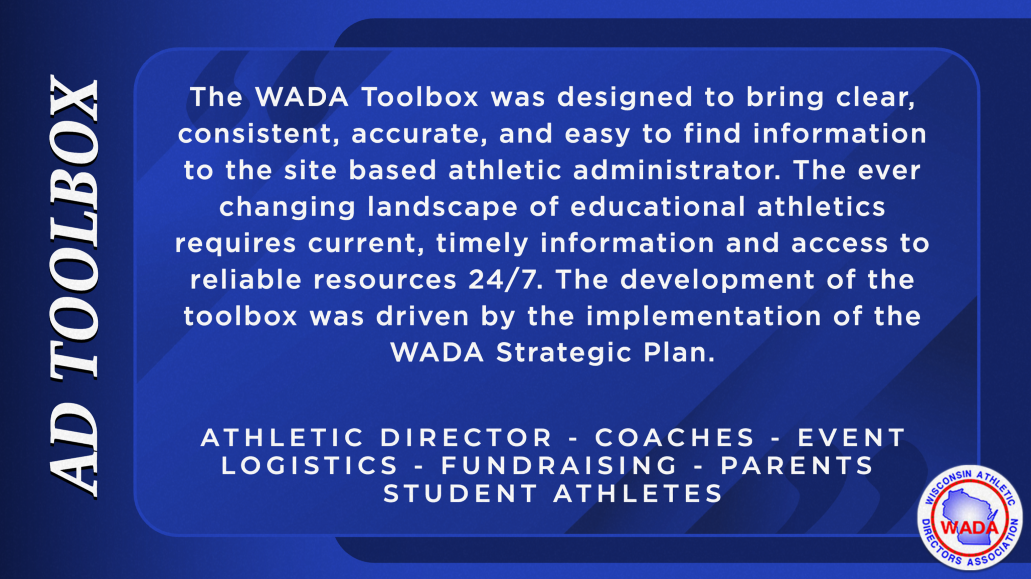 AD Toolbox | Wisconsin Athletic Directors Association (WADA)