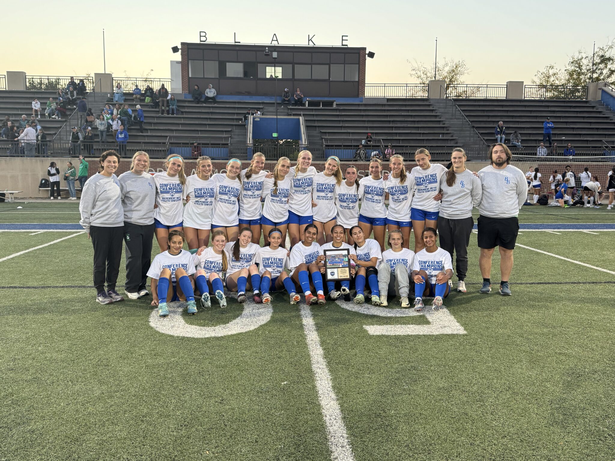 Blake Girls Soccer are 2024 IMAC Champions | Blake Bears (MN)