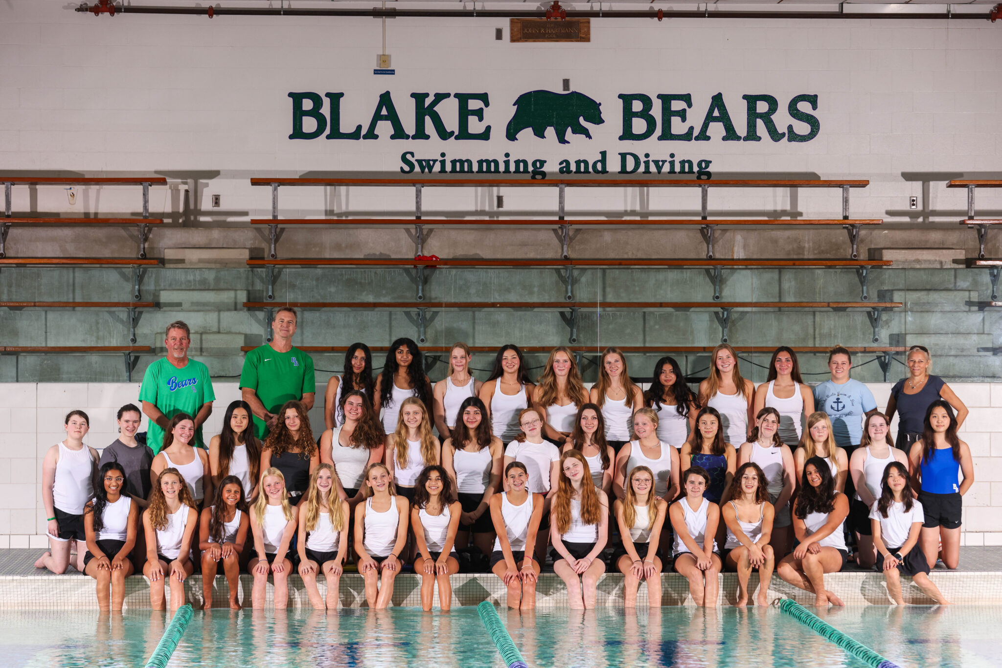 Girls Swim and Dive Headed to State! | Blake Bears (MN)