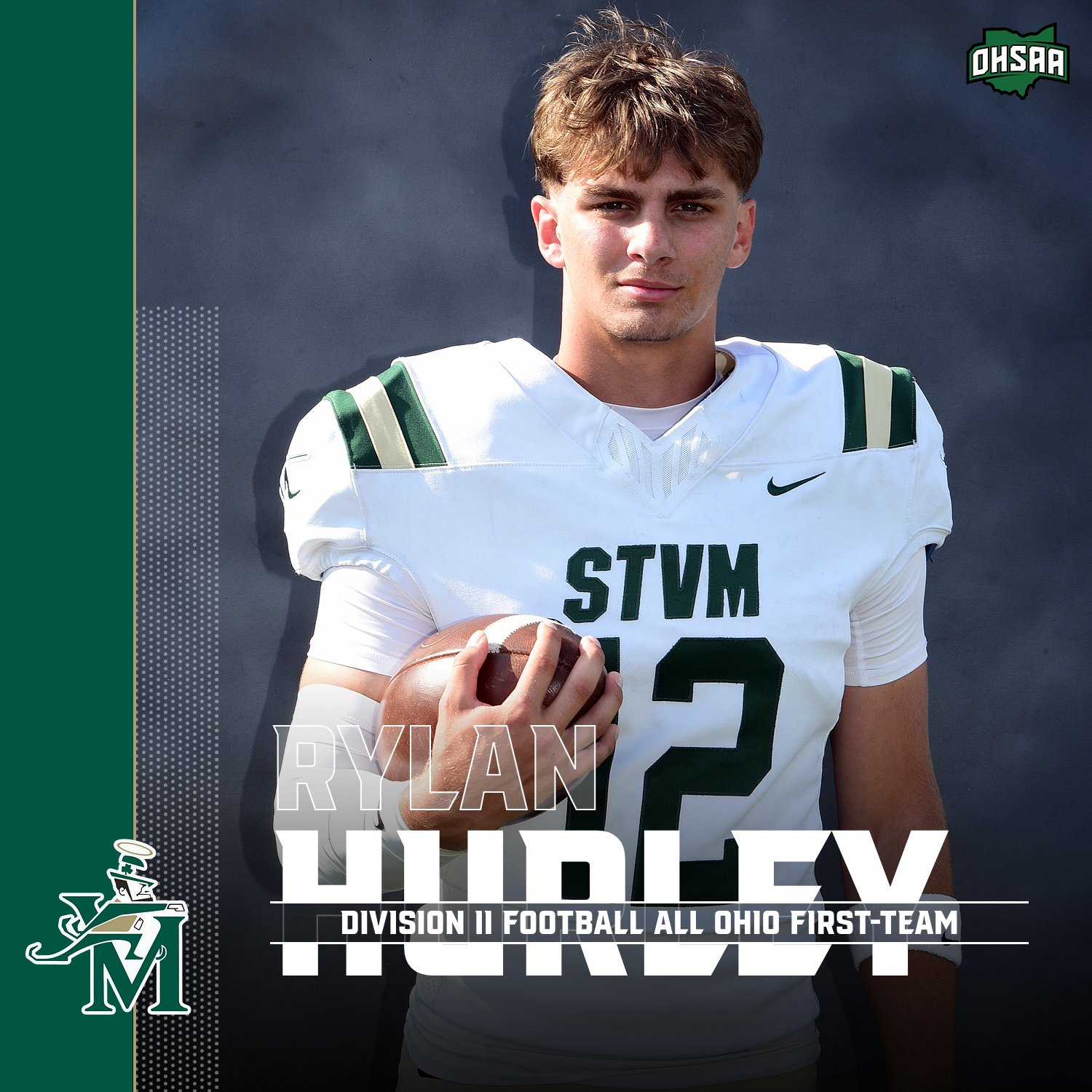 Senior Rylan Hurley Recieves First Team All-Ohio Honors | St. Vincent ...