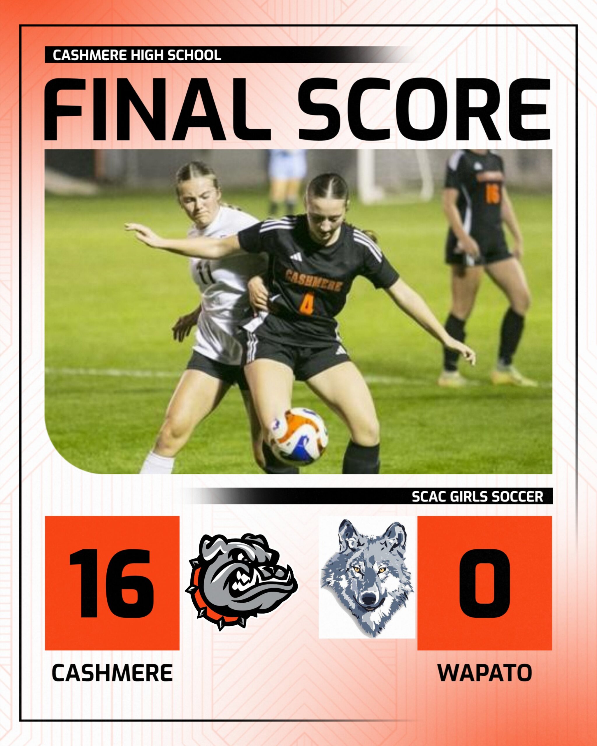 Cashmere Girls Soccer Blanks Wapato in Dominant Home Victory | Cashmere ...