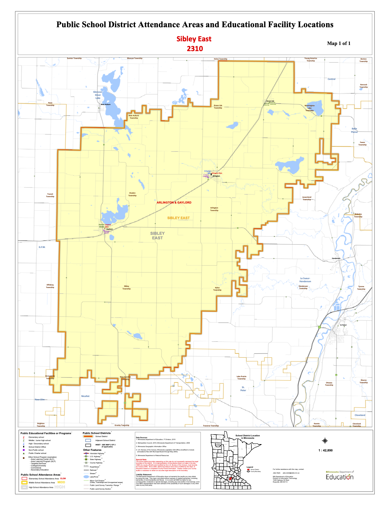 District | Sibley East Public Schools