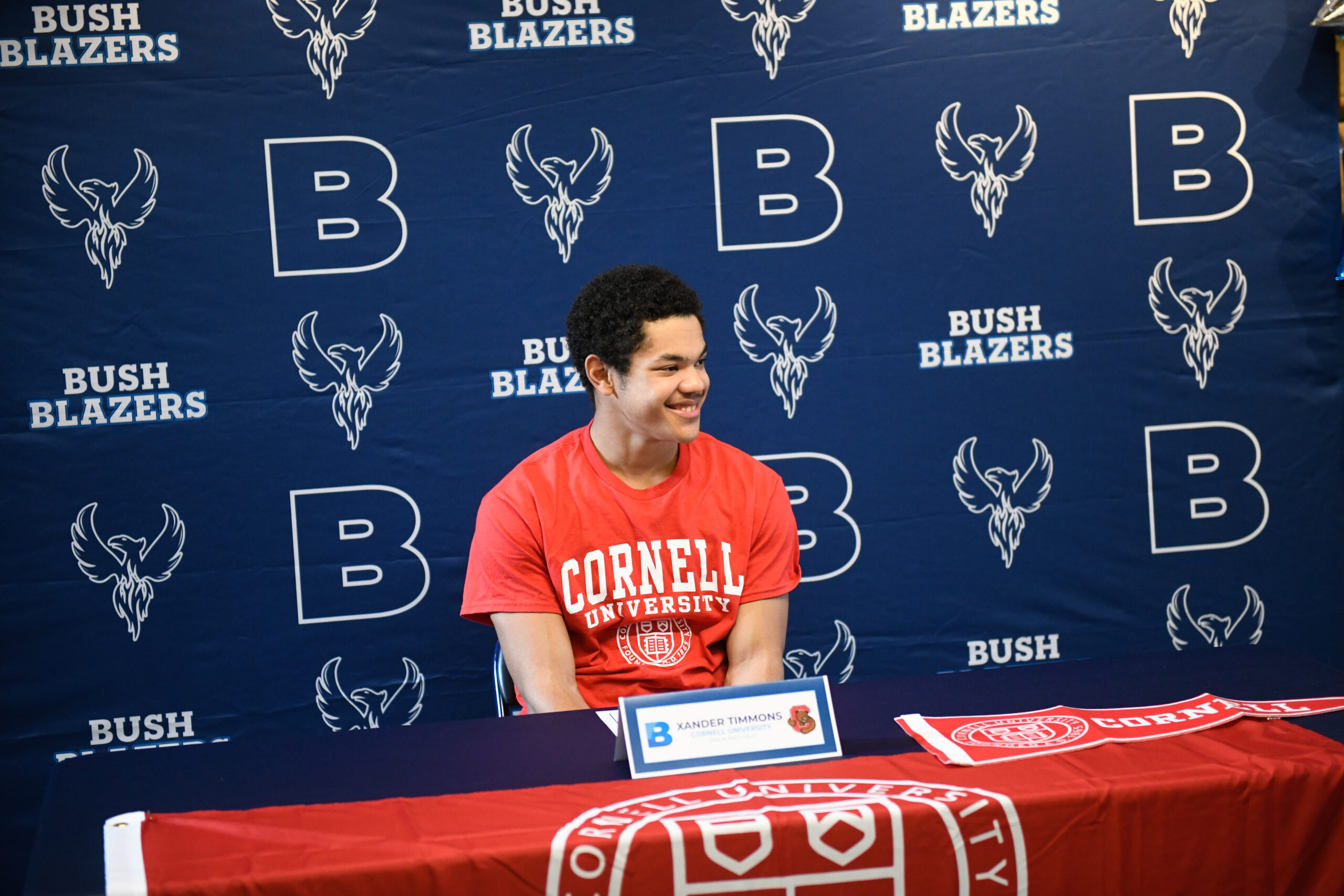 Senior Xander T. ’26 Commits to run Track & Field at Cornell | Bush ...
