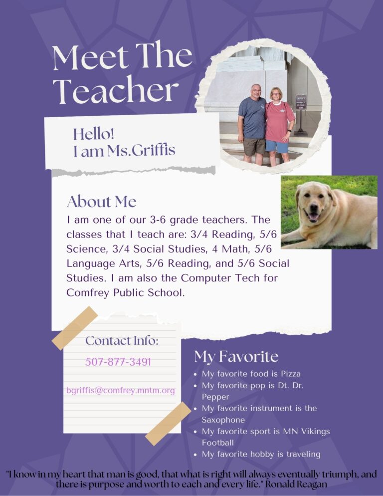 Beth Griffis | Comfrey Public School