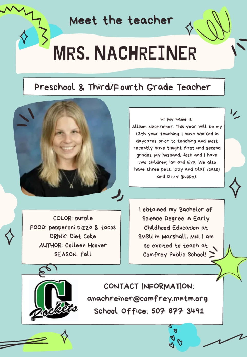 Allison Nachreiner | Comfrey Public School