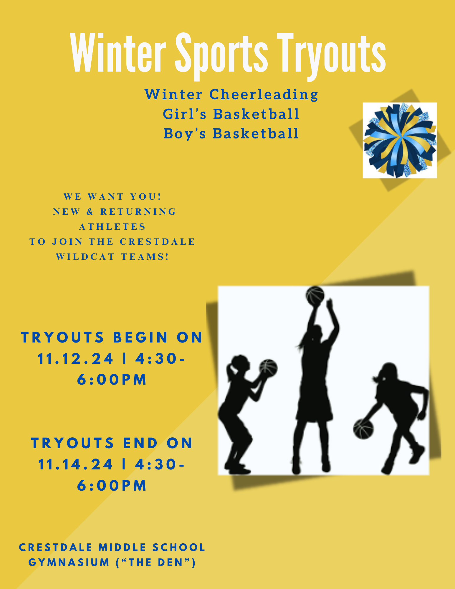 Crestdale Try-Outs | Charlotte-Mecklenburg