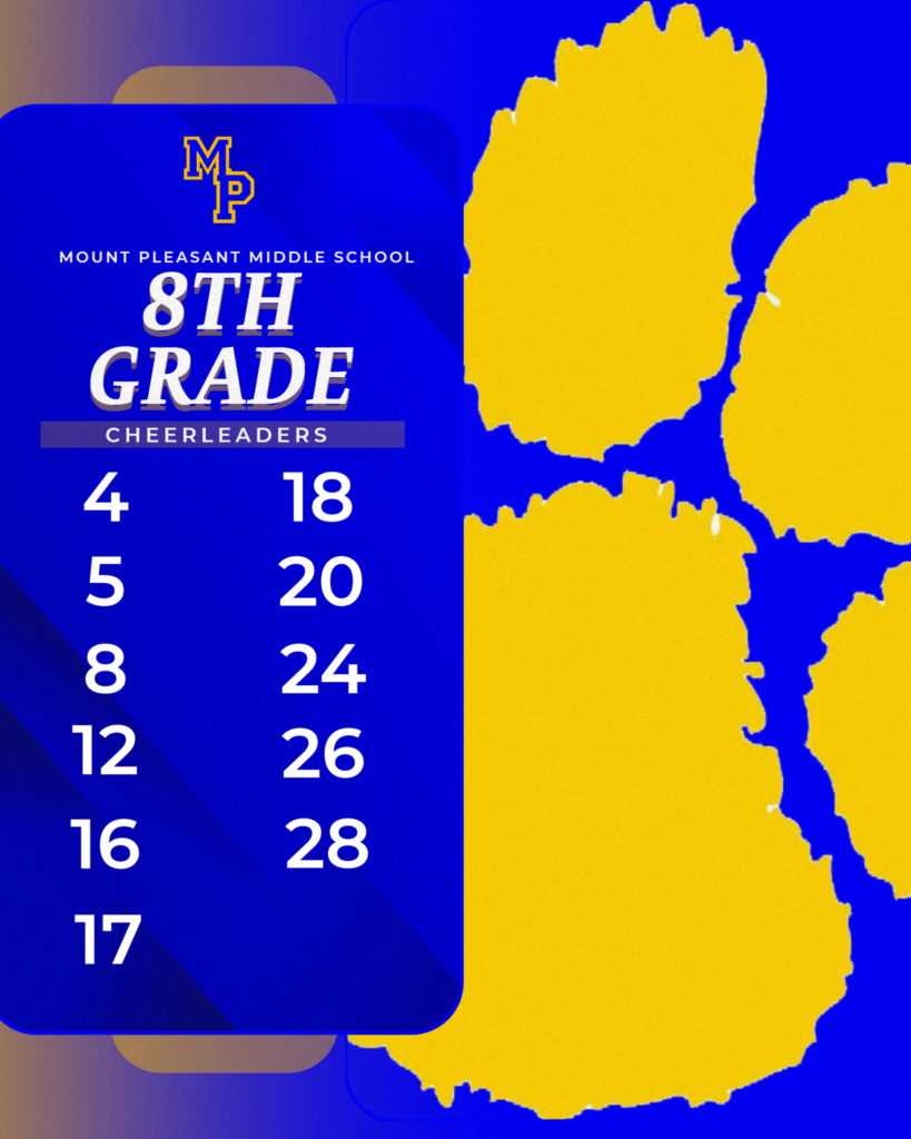 Mount Pleasant Cheerleading 8th grade | Cabarrus County Athletics (NC)