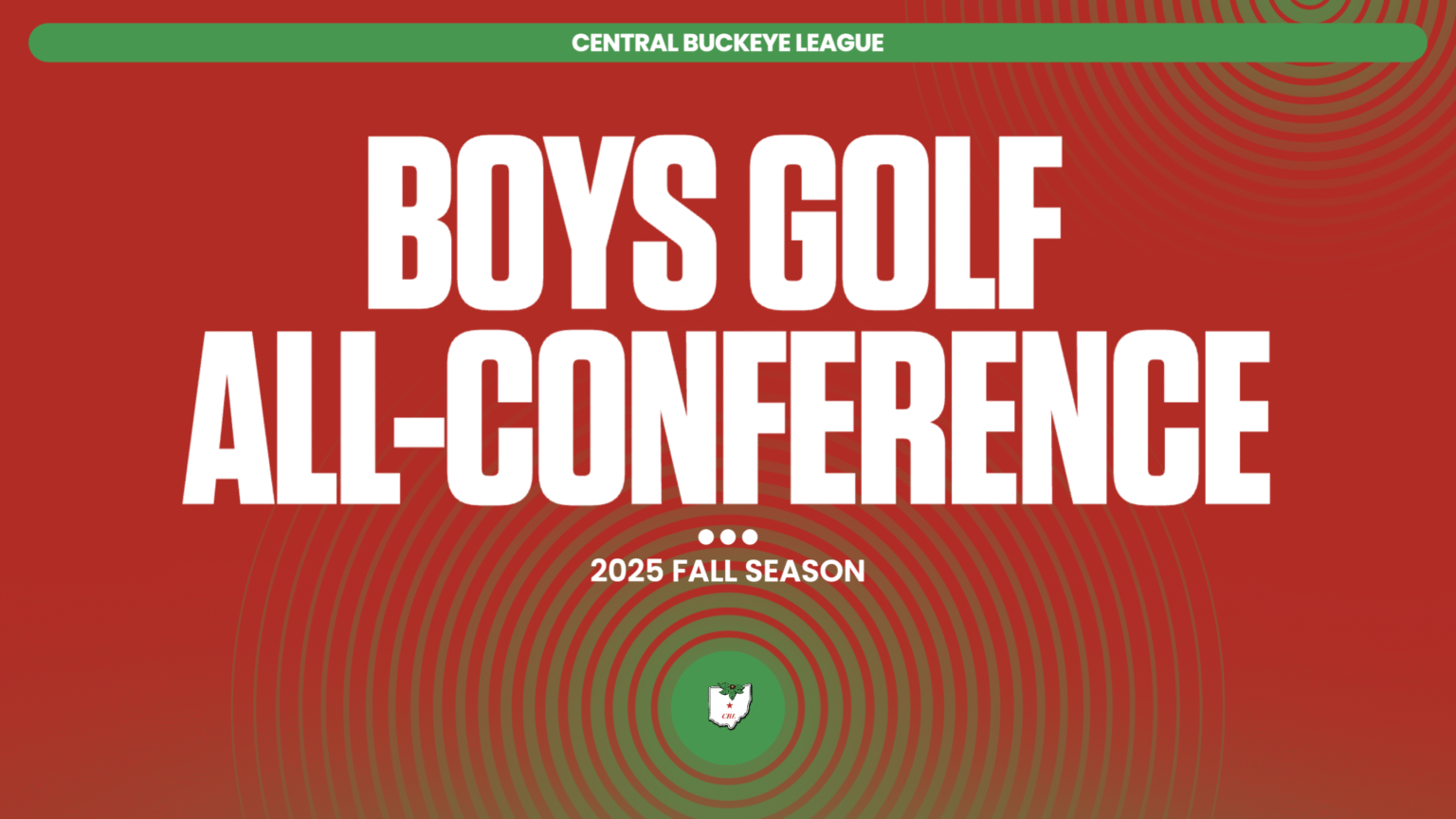 2025 Central Buckeye League Boys Golf All-Conference Award Winners ...