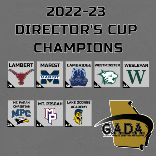 Directors Cup History | Georgia Athletic Directors Association (GA)