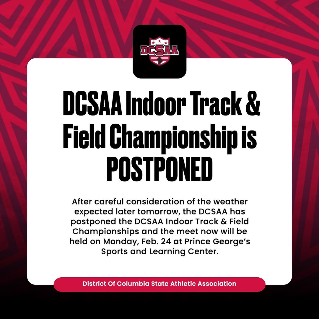 DCSAA INDOOR TRACK & FIELD CHAMPIONSHIPS | The District of Columbia ...
